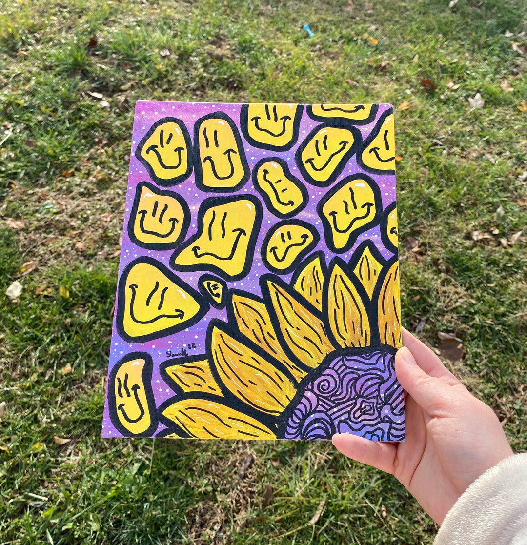 Happy Universe Painting - Etsy