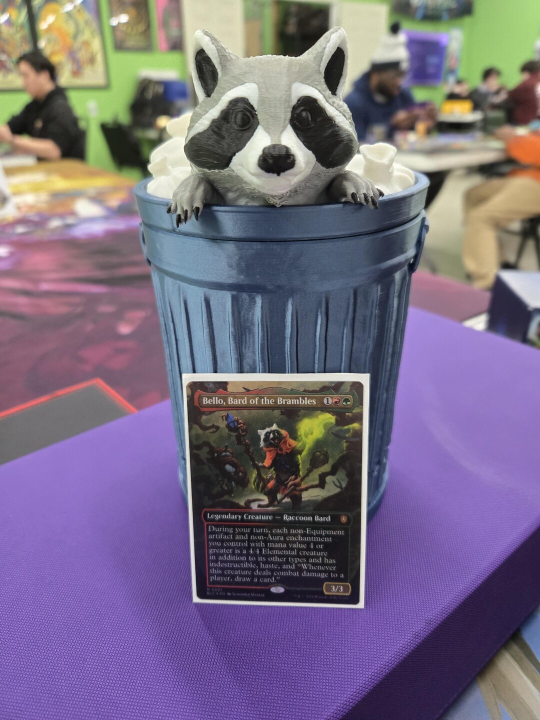 Raccoon Deck Box - Etsy