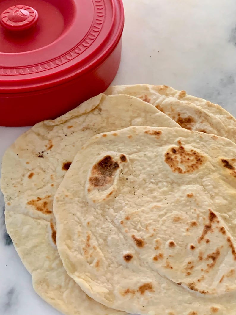 Sourdough Tortilla Recipe / Make Your Own Tortillas /recipe: Digital ...