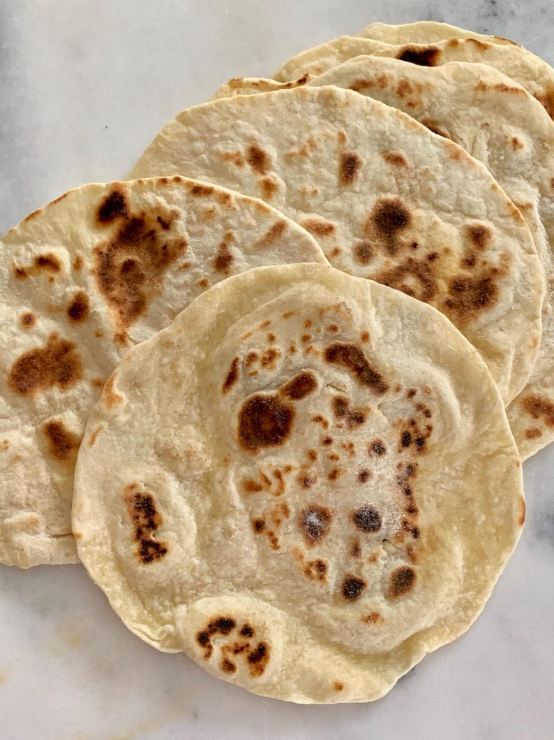 Sourdough Tortilla Recipe / Make Your Own Tortillas /recipe: Digital ...