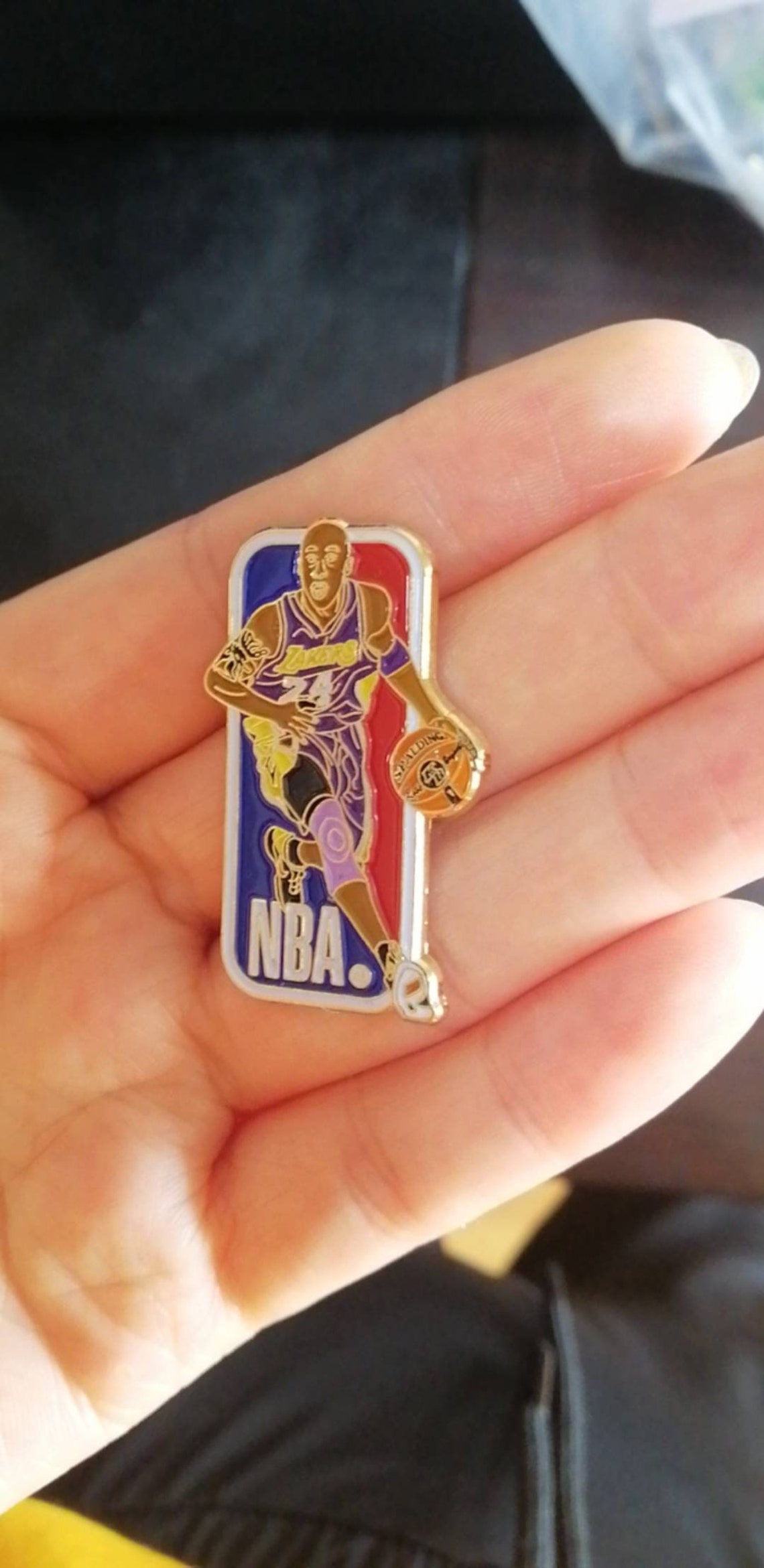 Newly Designed Lskers Kobe Bryant KB NBA Logo Metal Lapel Pin | Etsy Newly Designed Lskers Kobe Bryant KB NBA Logo Metal Lapel Pin | Etsy