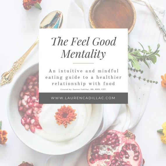 The Feel Good Mentality Workbook an Intuitive and Mindful | Etsy