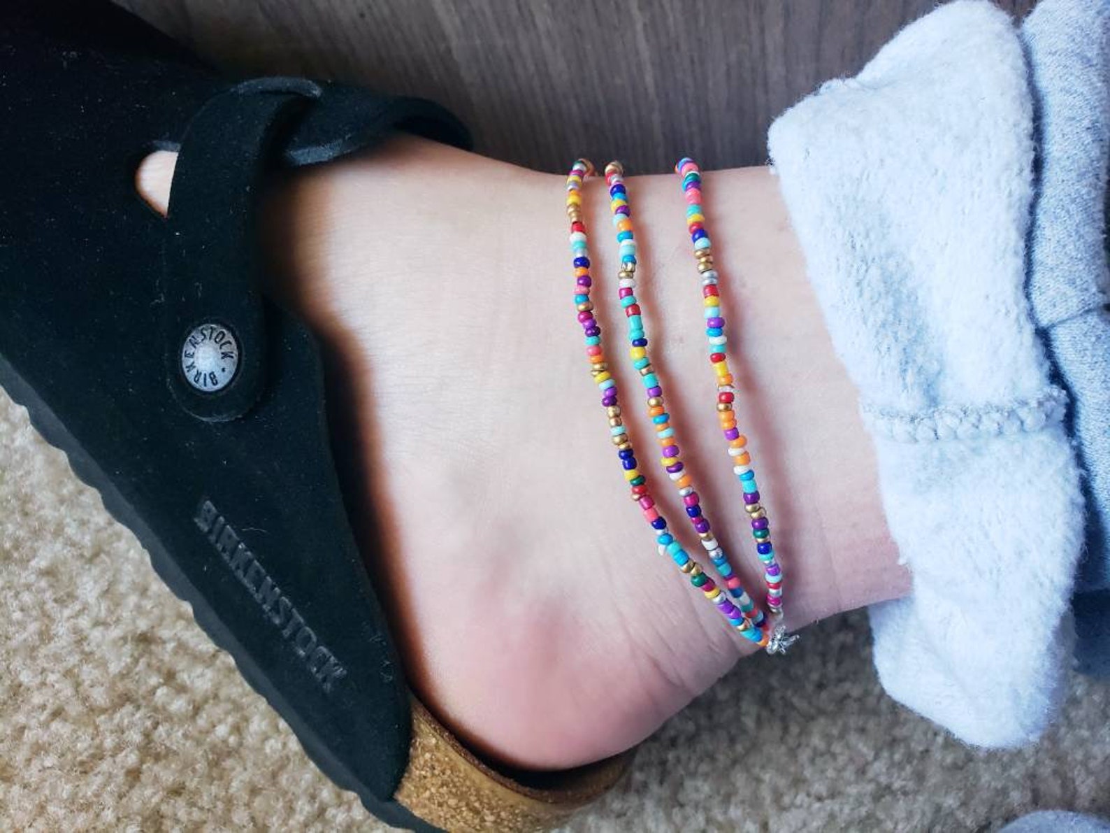 Handmade Bohemian Hippie Anklet Women's Hippie Jewelry - Etsy