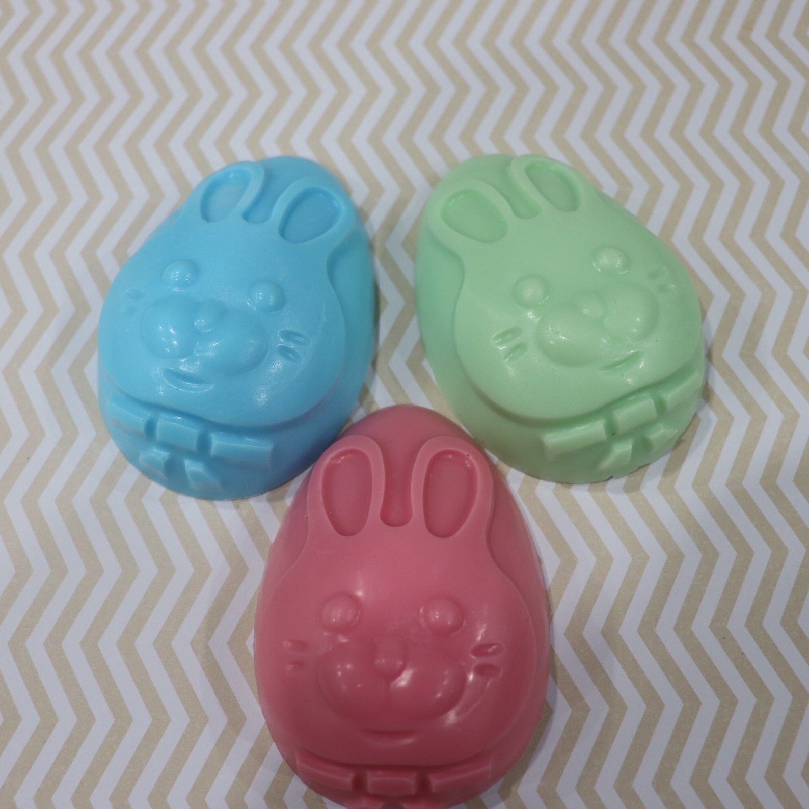 Easter Soaps - Easter Egg Shaped and Easter Bunny Shaped Handmade Soaps, Spring Soaps, Suitable ...