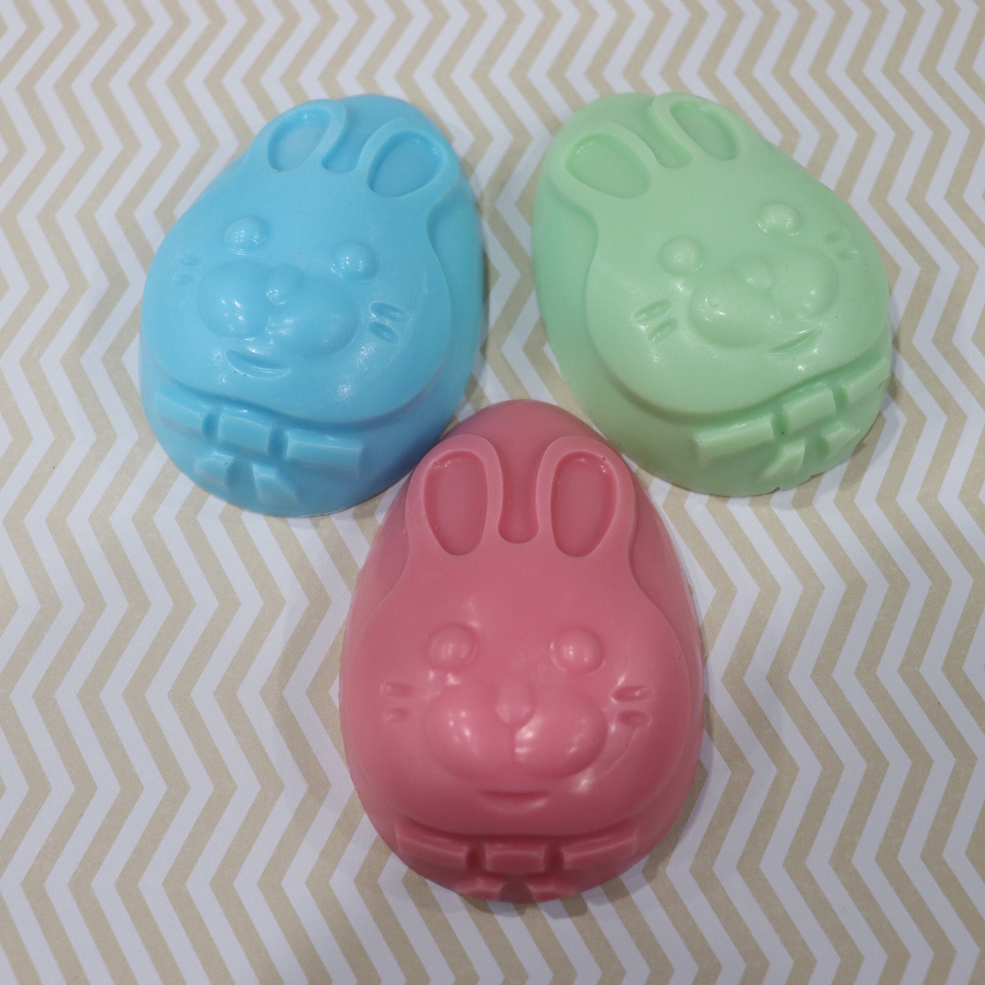 Easter Soaps Easter Egg Shaped and Easter Bunny Shaped Handmade Soaps, Spring Soaps, Suitable ...