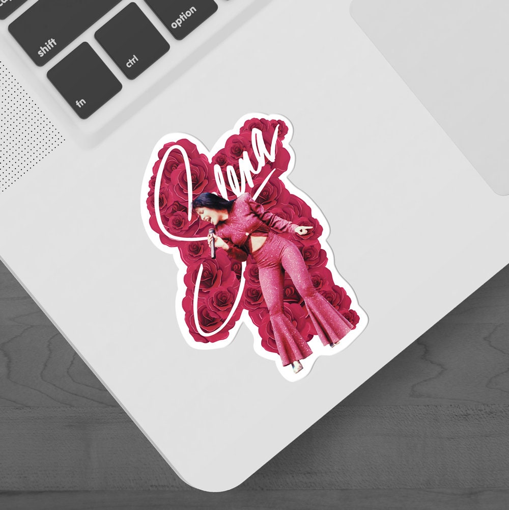 Selena Quintanilla Vinyl Sticker Como La Flor Selena Movie - Etsy