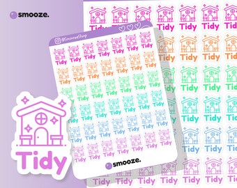 Tidying up Stickers - Etsy UK