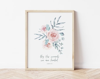 Modern Bible Verse Wall Art Scripture Printable Christian - Etsy