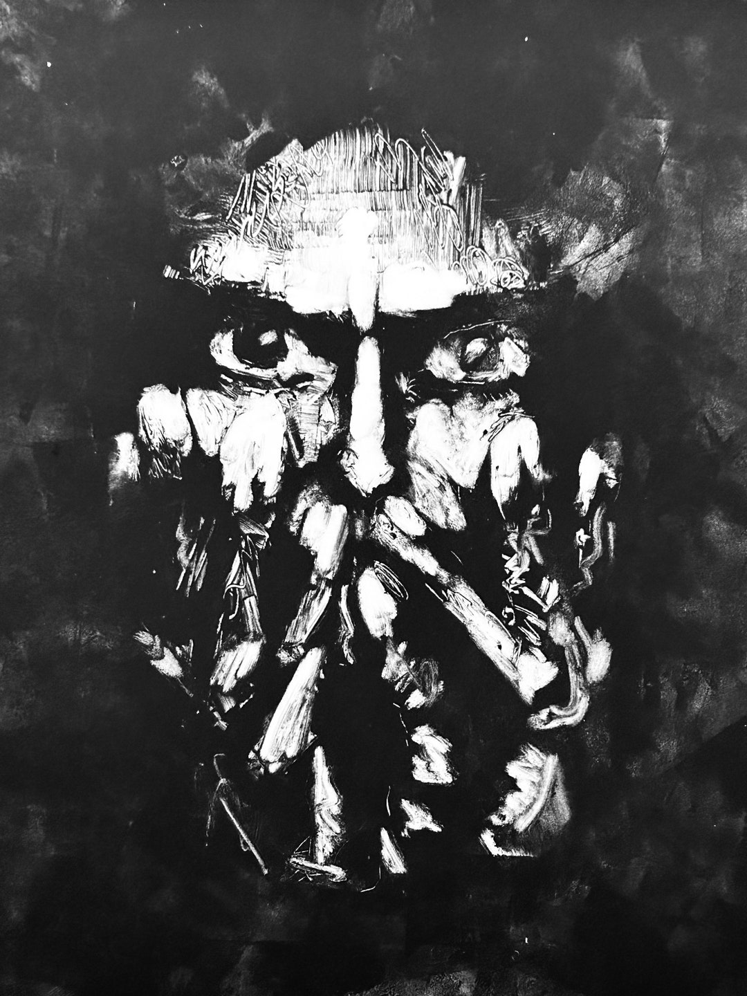 Monoprint Portrait Miles Davis - Etsy