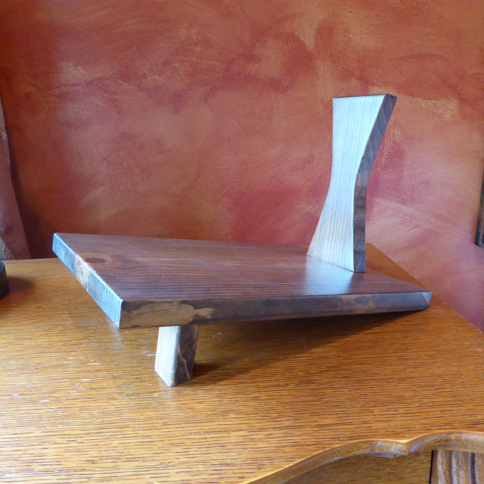 Nightstand Angled Book Holder Bookshelf Book Display Book | Etsy