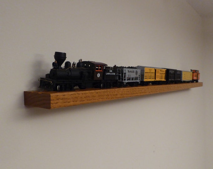 Train Shelving O Scale Train Shelving Train Display Shelving Railroad ...