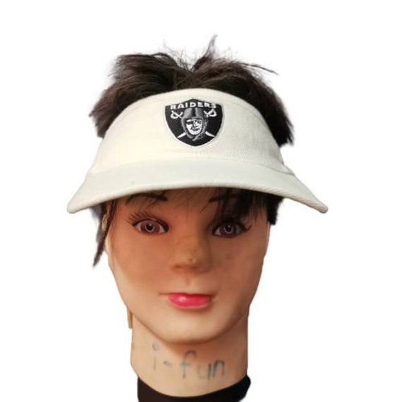 Authentic Vintage The Las Vegas Raiders Sun Visors NF… - Gem