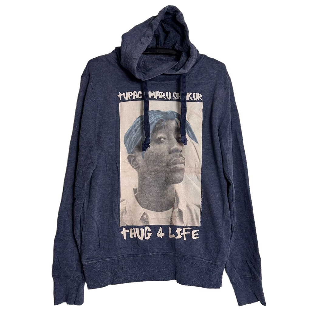 Tupac Shakur Thug 4 Life Pullover Hoodie Jacket - Etsy