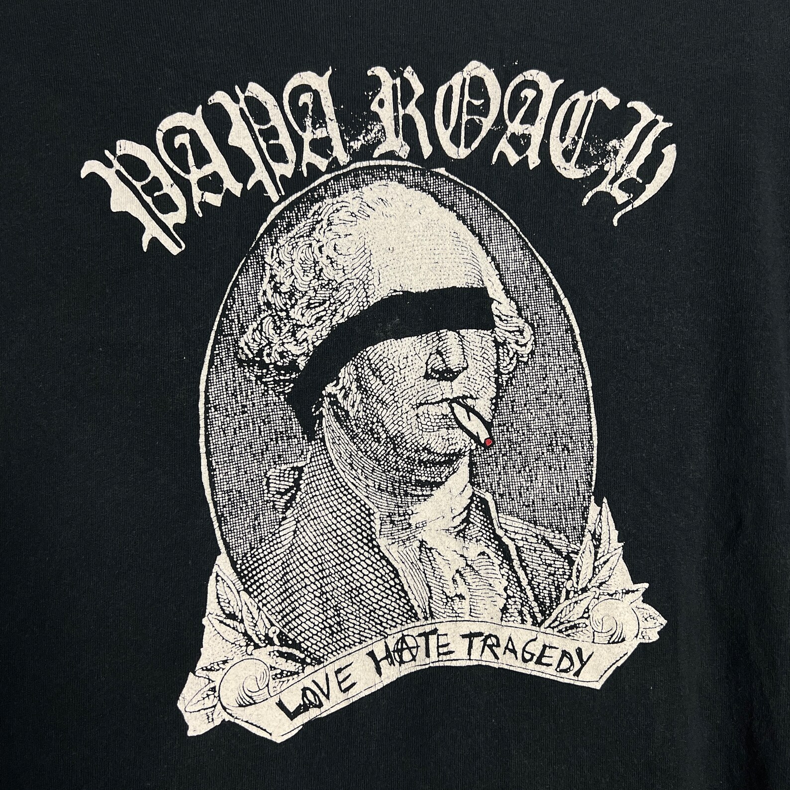 Vintage Papa Roach Band Love Hate Tragedy T Shirt Etsy