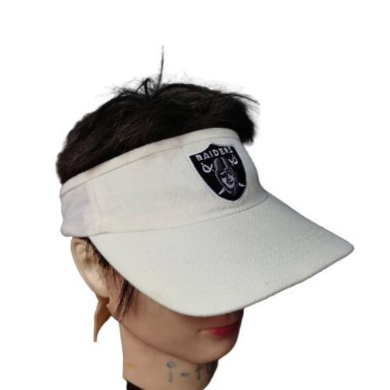 Authentic Vintage The Las Vegas Raiders Sun Visors NF… - Gem