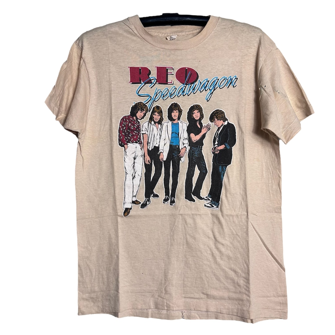 Vintage Reo Speedwagon 1981 Tour Tshirt Single Stich - Etsy