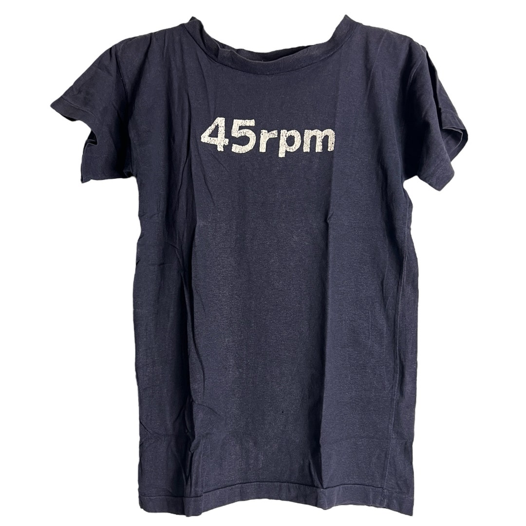Vintage 45rpm Japanese Brand Shirt Navy Color - Etsy