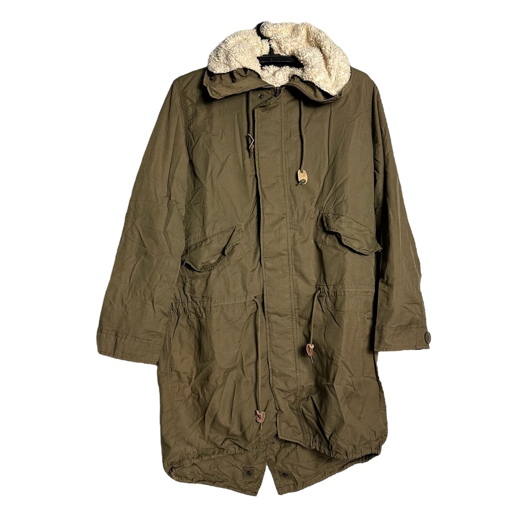 Niko and ... Japanese Brand Fleece Lined Military Parka Jacket - Etsy