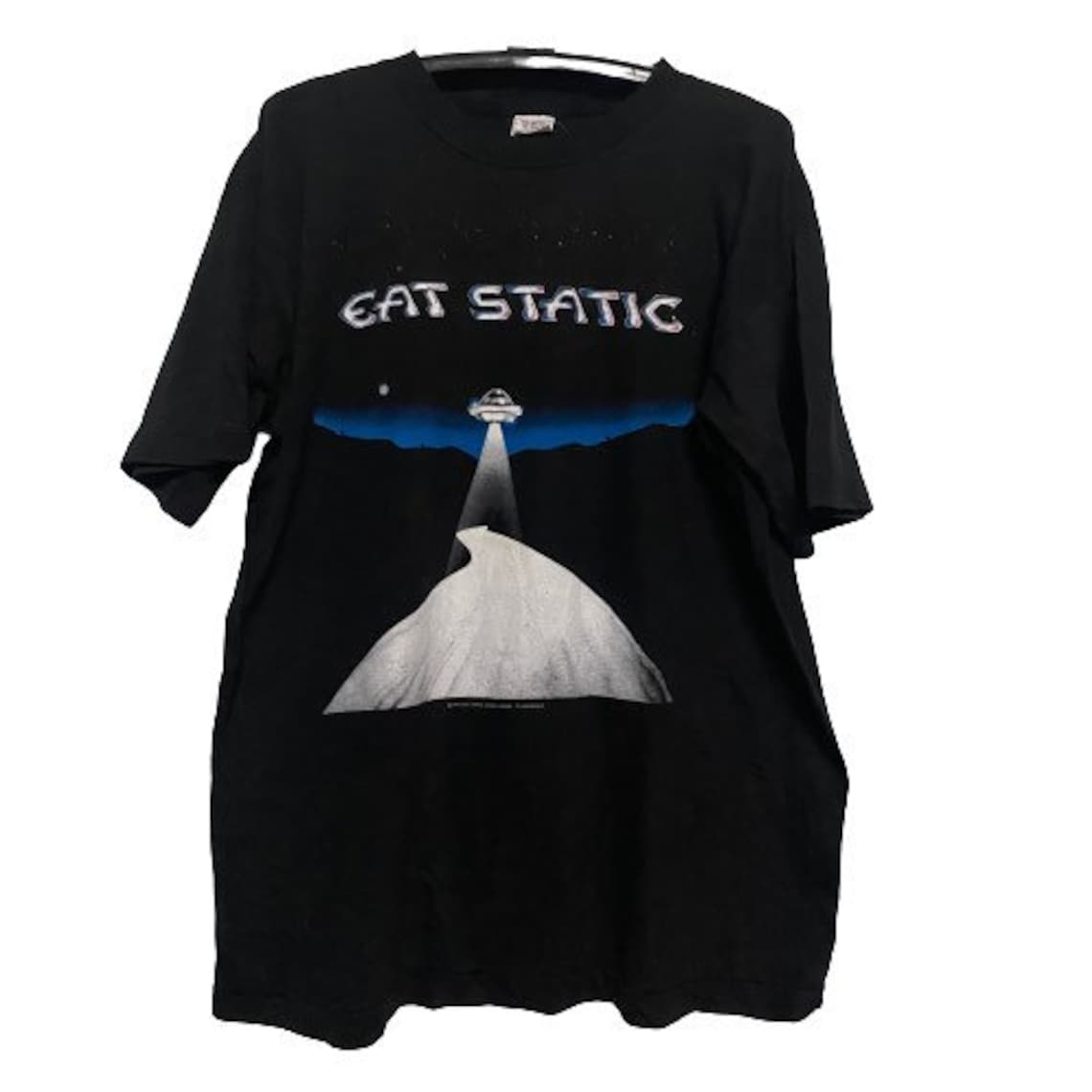 Authentic Vintage 90s Eat Static Electronic Band Shirt Black | Etsy