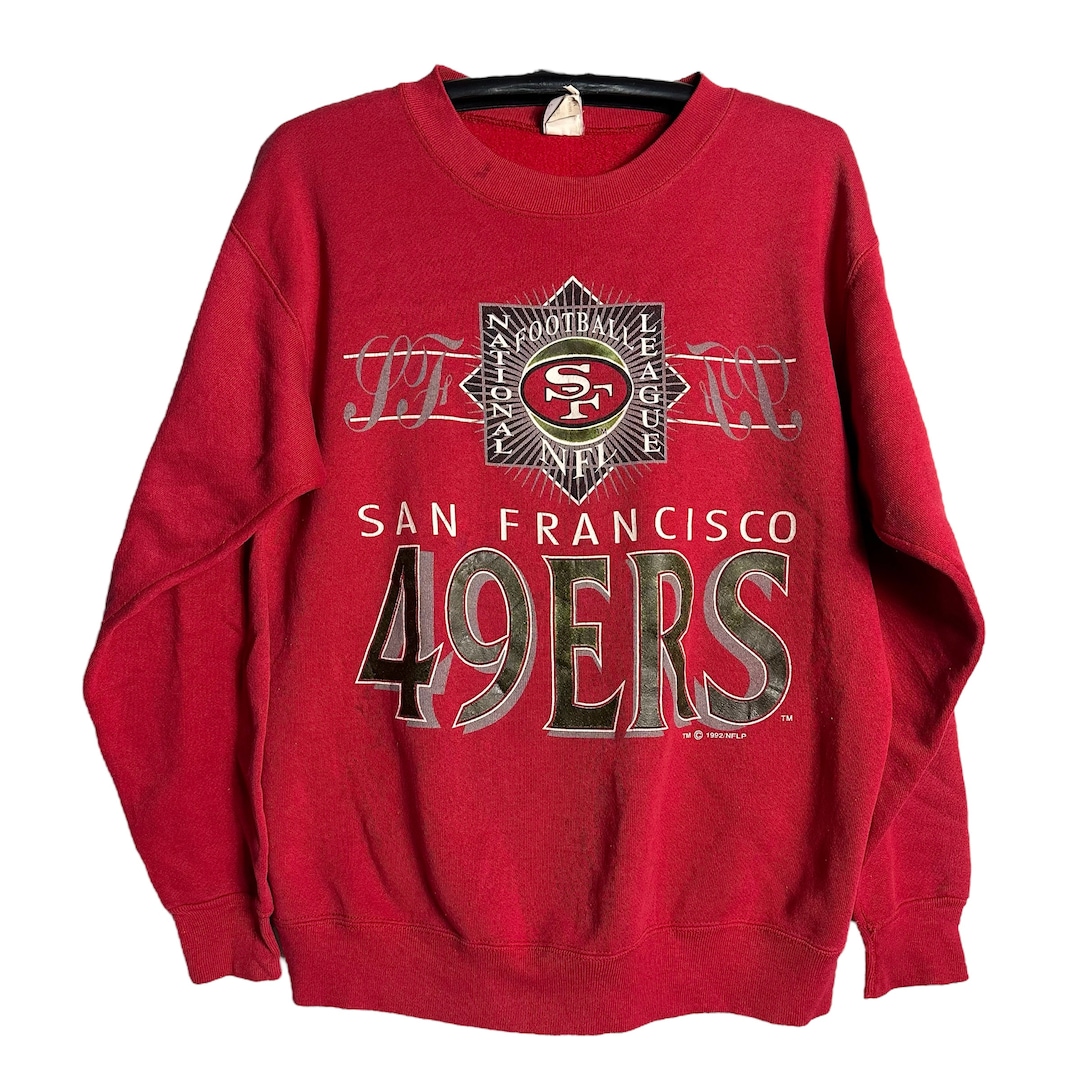 Vintage San Francisco 49ers NFL Crewneck Sweatshirt - Etsy UK