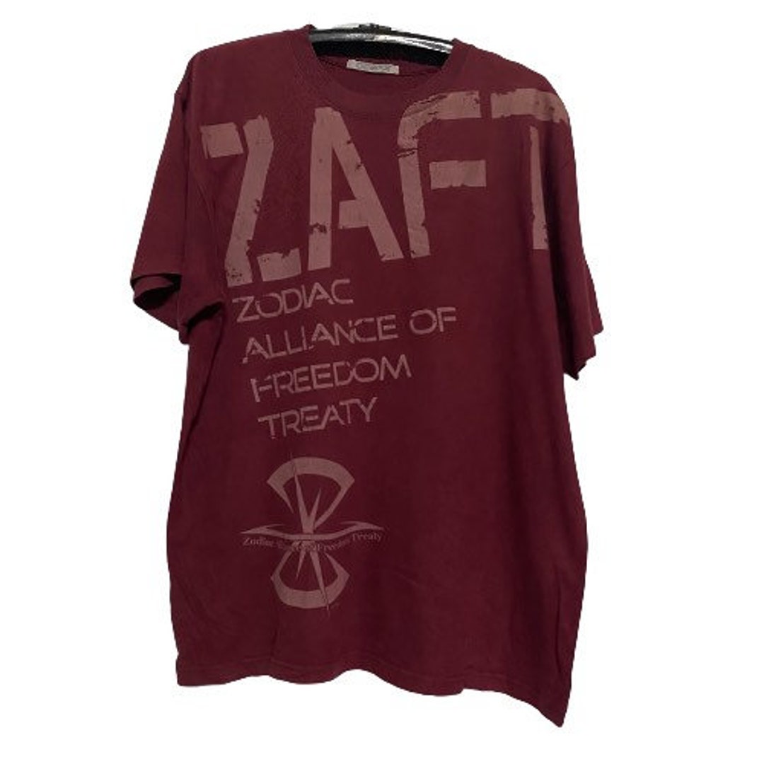 Vintage ZAFT Zodiac Alliance of Freedom Treaty Gundam T-shirt COSPA - Etsy