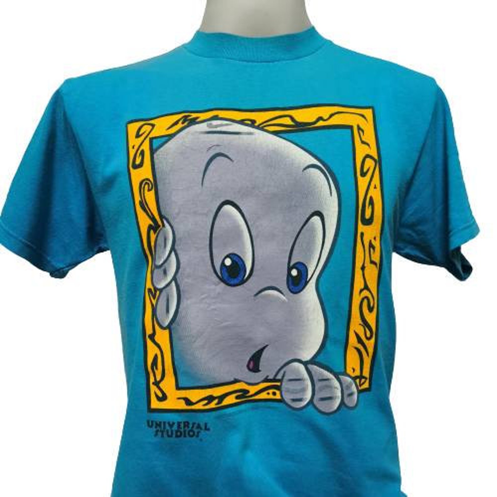 Authentic Vintage Casper Movie Shirt Blue Color Made in USA - Etsy