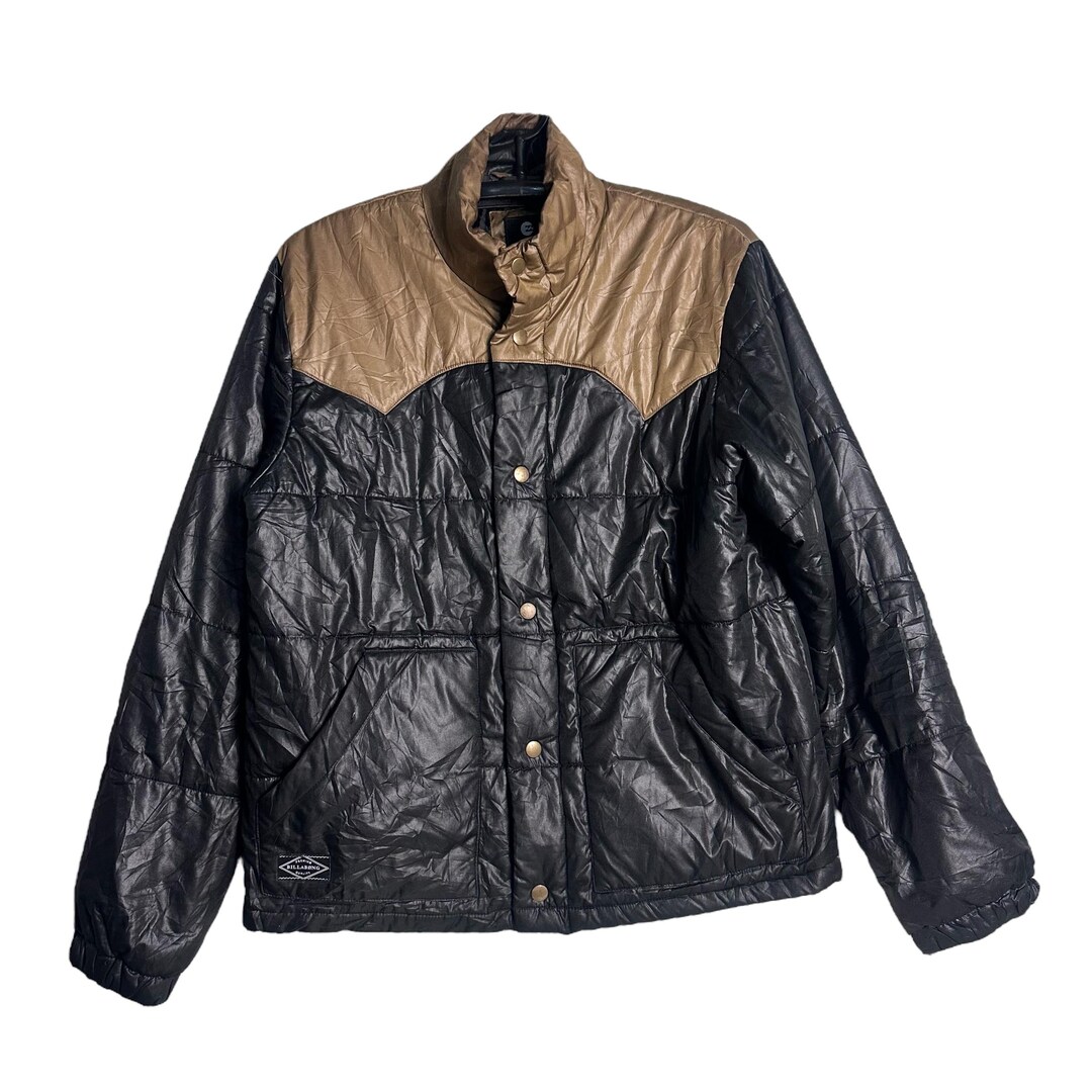 Vintage Billabong Puffer Bomber Jacket - Etsy
