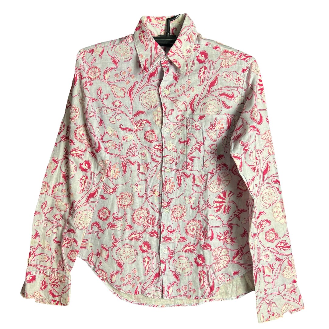 Vintage Y's Yohji Yamamoto Floral Button up Shirt - Etsy