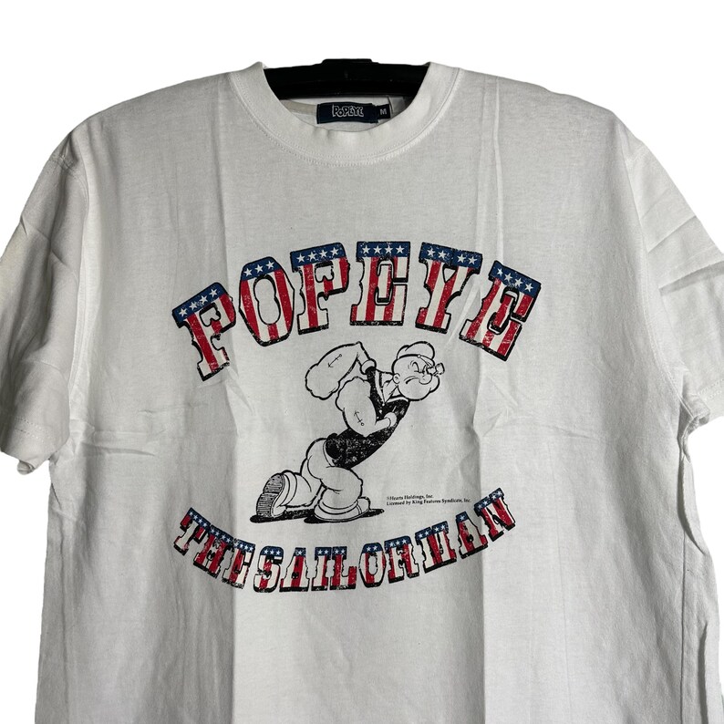 Vintage Popeye the Sailorman USA Flag OVP T-shirt - Etsy Australia