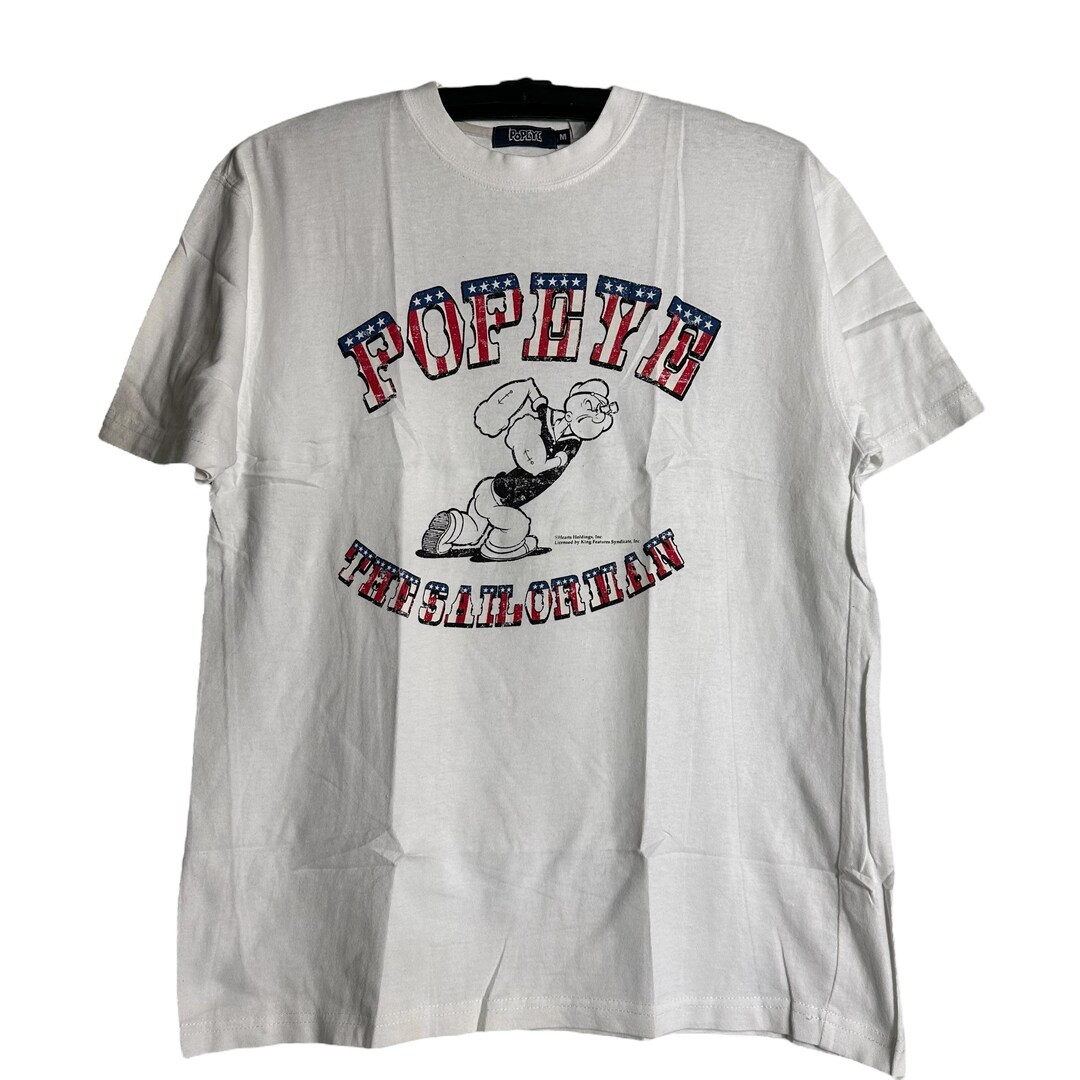 Vintage Popeye the Sailorman USA Flag OVP T-shirt - Etsy