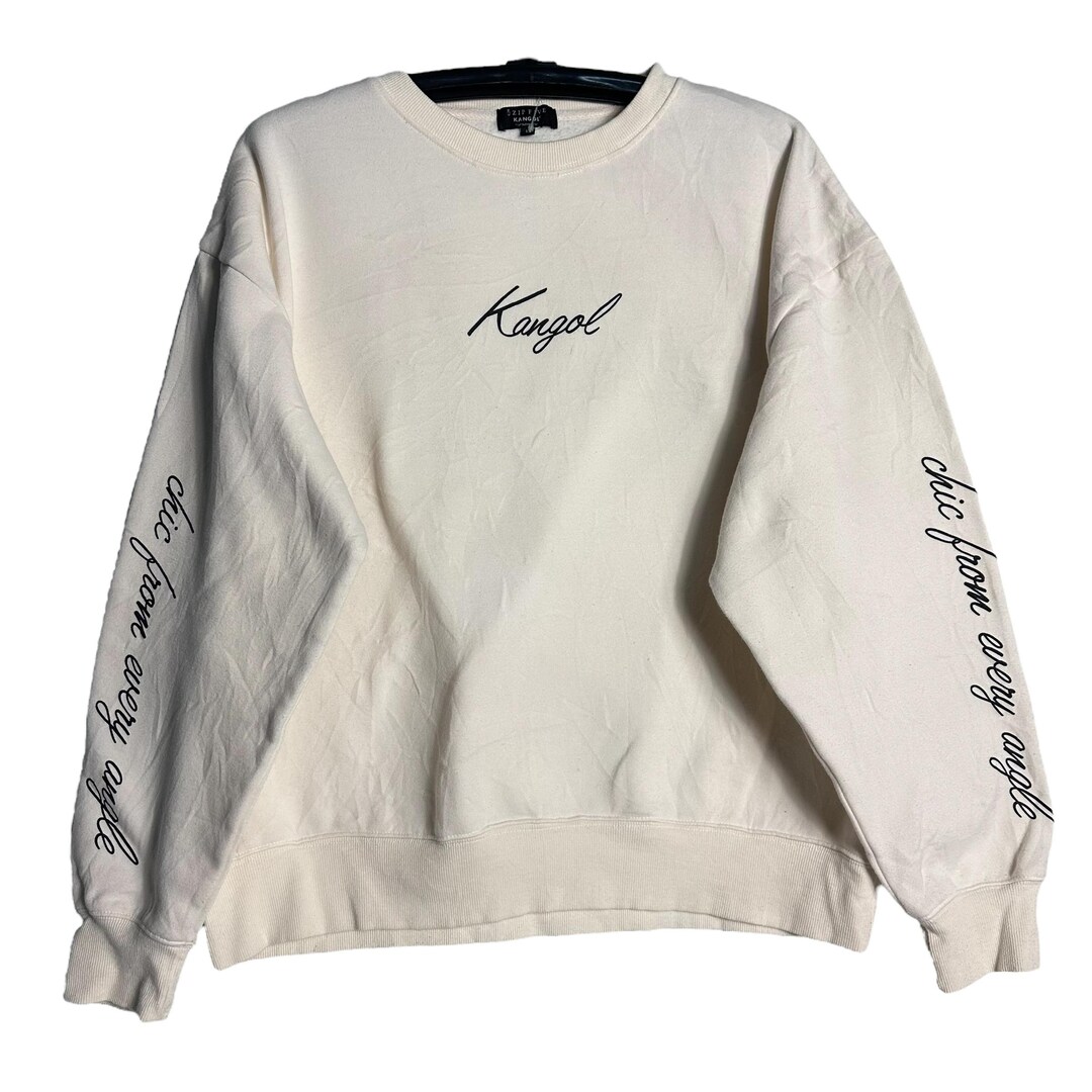 Vintage Kangol ZIP Five All Print Crewneck Sweatshirt - Etsy