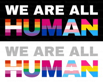 We Are All Human | Etsy