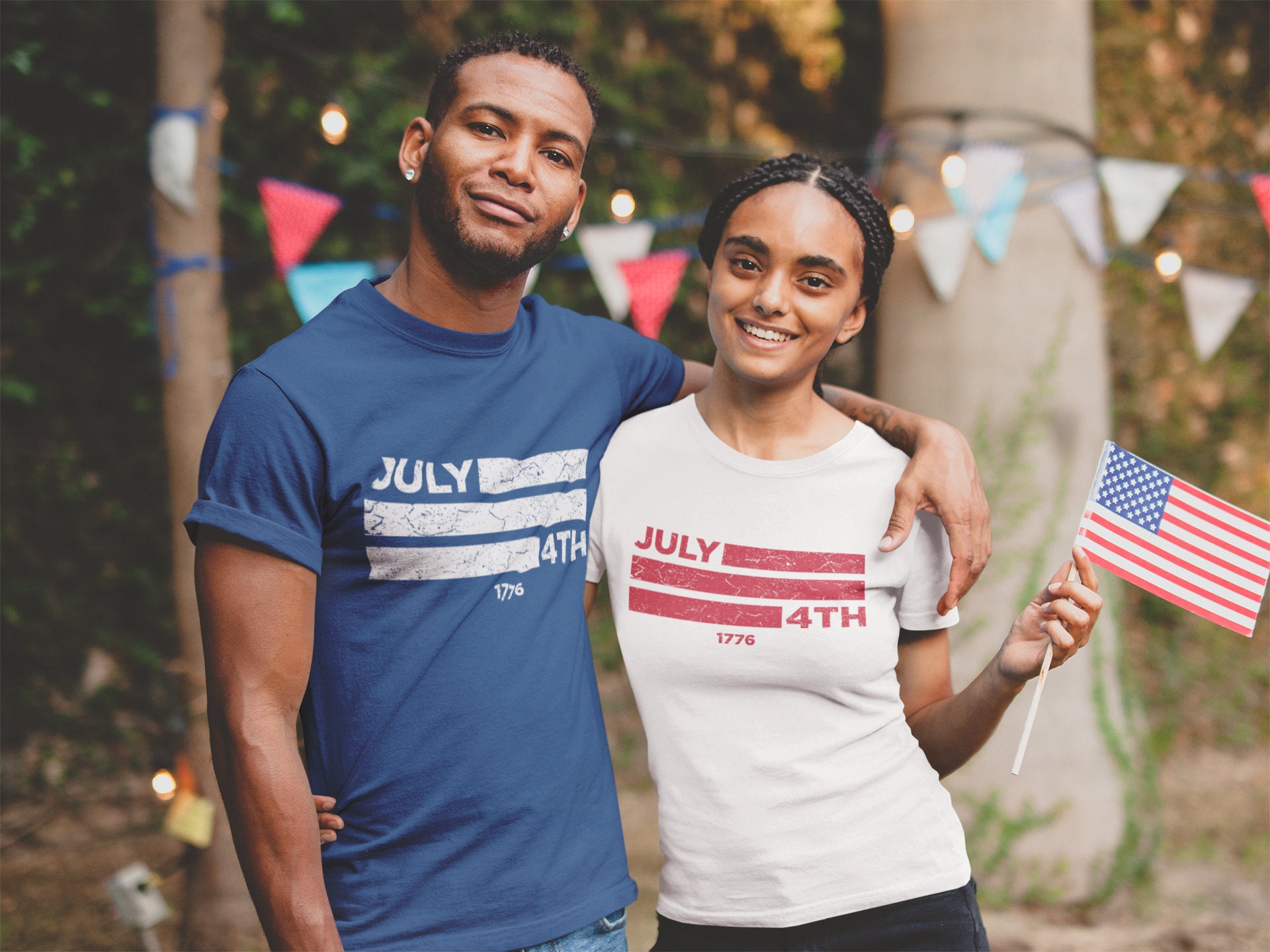 4th of July 1776 Distressed Flag SVG Files for Cricut - Etsy