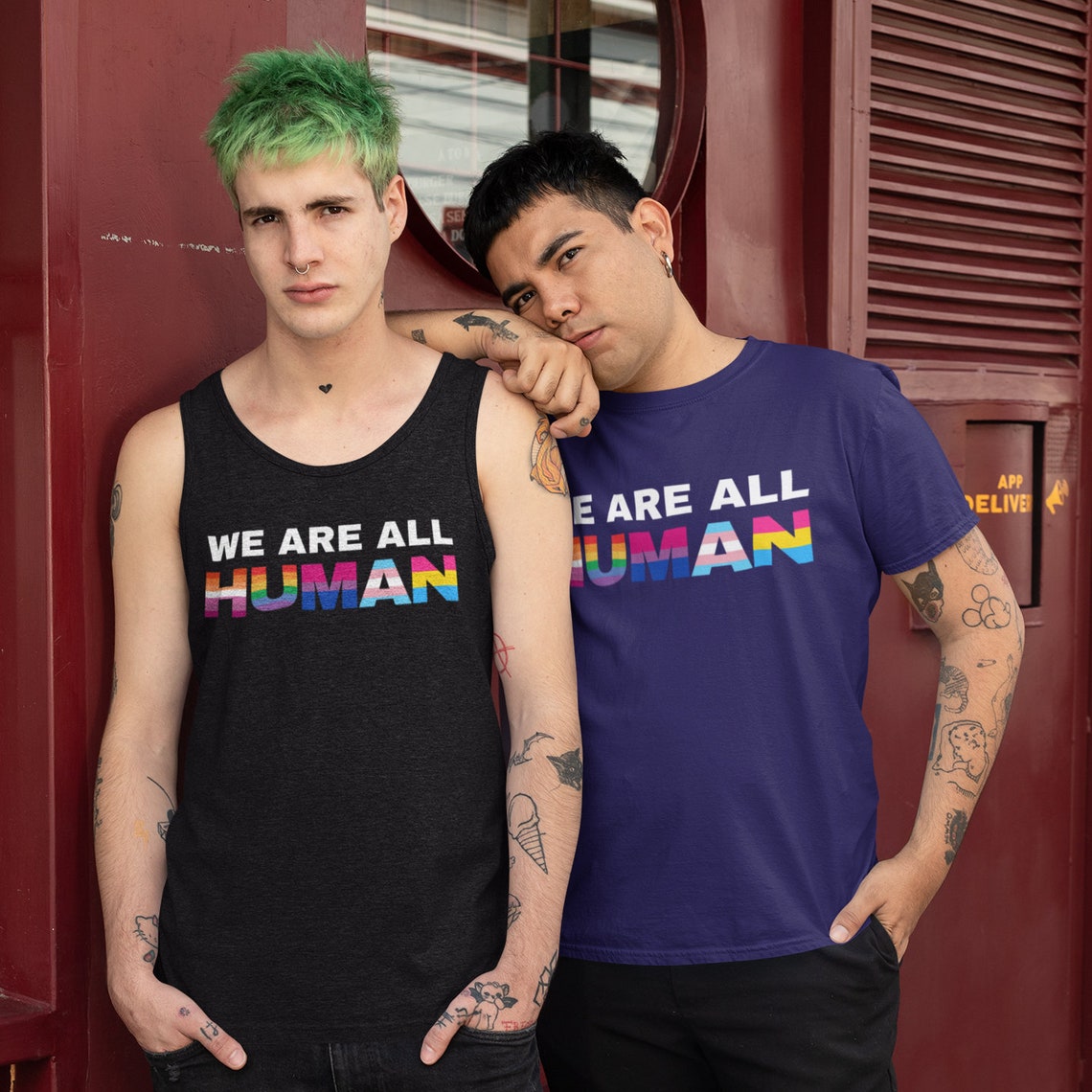 We Are All Human LGBT Human Rights version 2 SVG Files for - Etsy