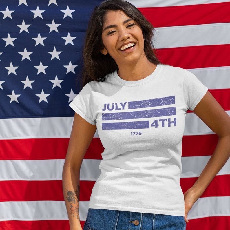 4th of July 1776 Distressed Flag SVG Files for Cricut - Etsy