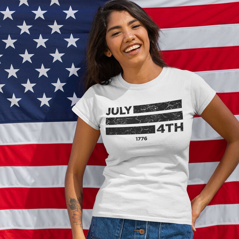 4th of July 1776 Distressed Flag SVG Files for Cricut - Etsy