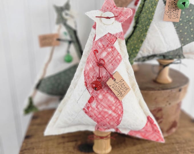 Vintage Quilt Christmas Tree - Etsy