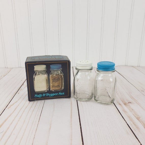Ball Salt and Pepper Shakers - Etsy