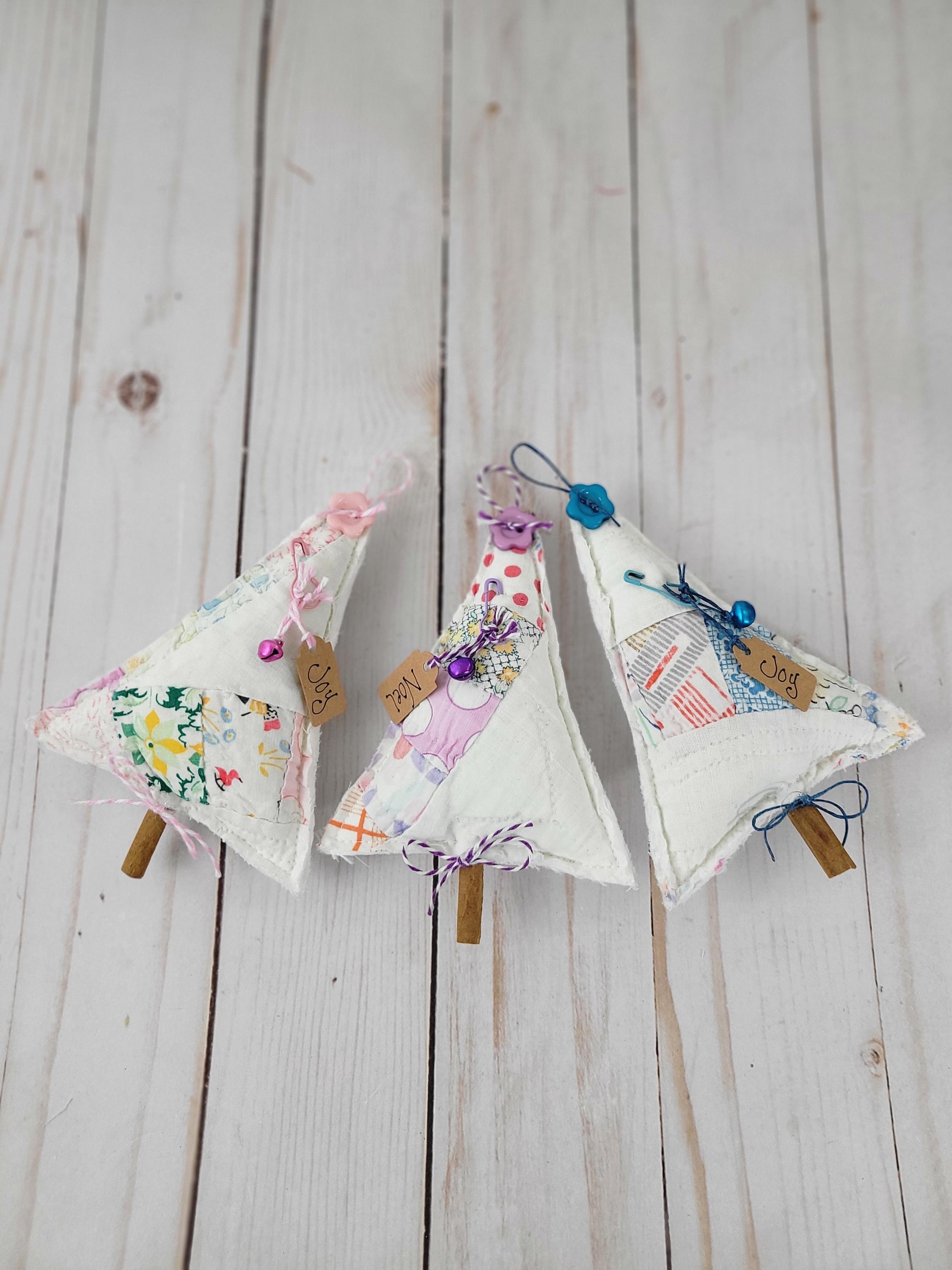 Quilt Ornaments Christmas Ornaments - Etsy
