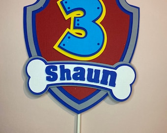 Paw Patrol Ryder Cake Topper | Etsy