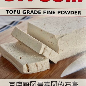 Food Grade Gypsum Powder: Tofu Coagulant - USA Product (2 Lb) - Etsy