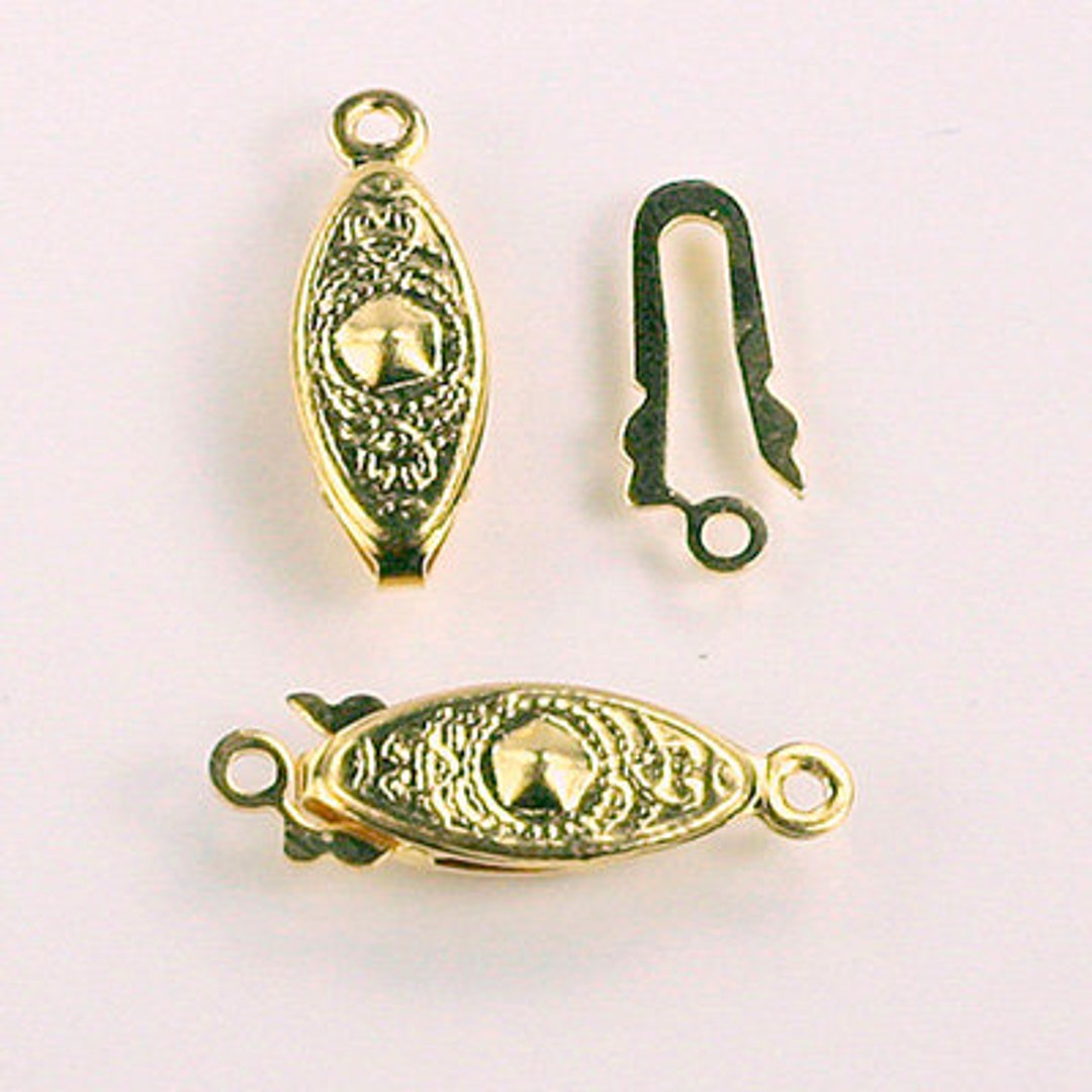 36 Pcs Gold Plated Fish Hook Clasps 20mm X 7mm - Etsy