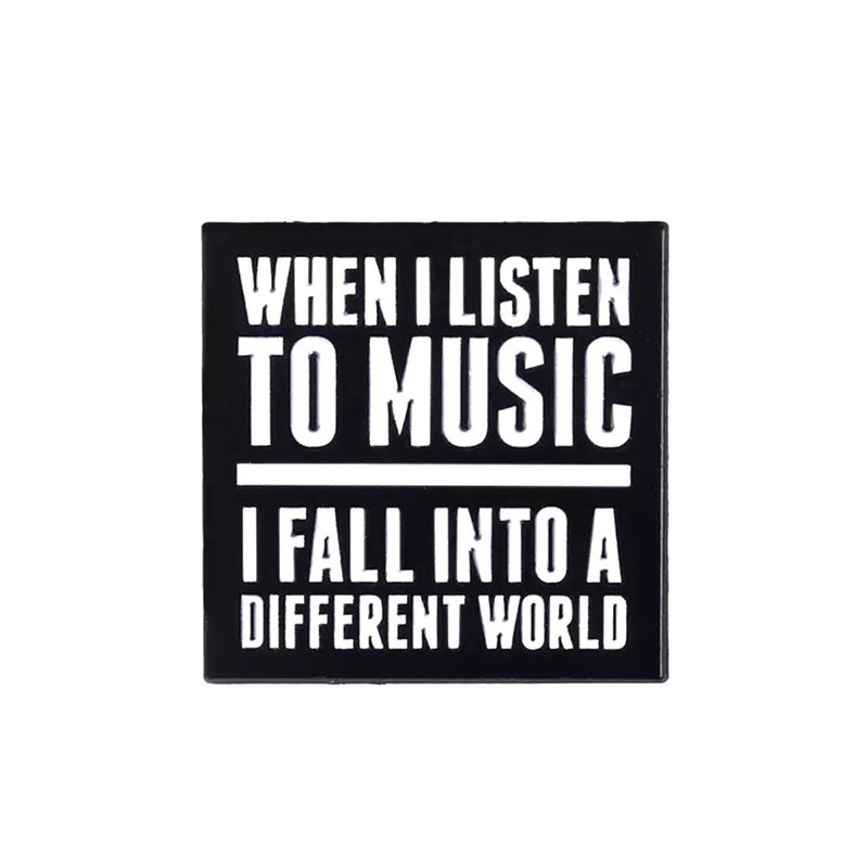Music Enamel Pin - Etsy