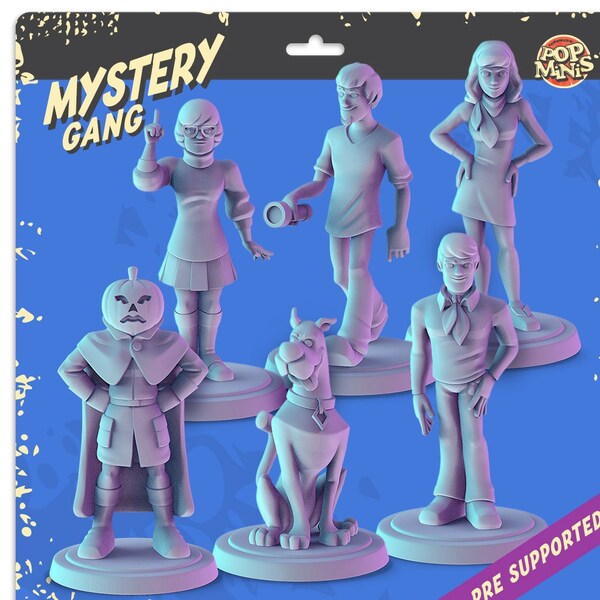 D&d Cartoon Miniatures - Etsy