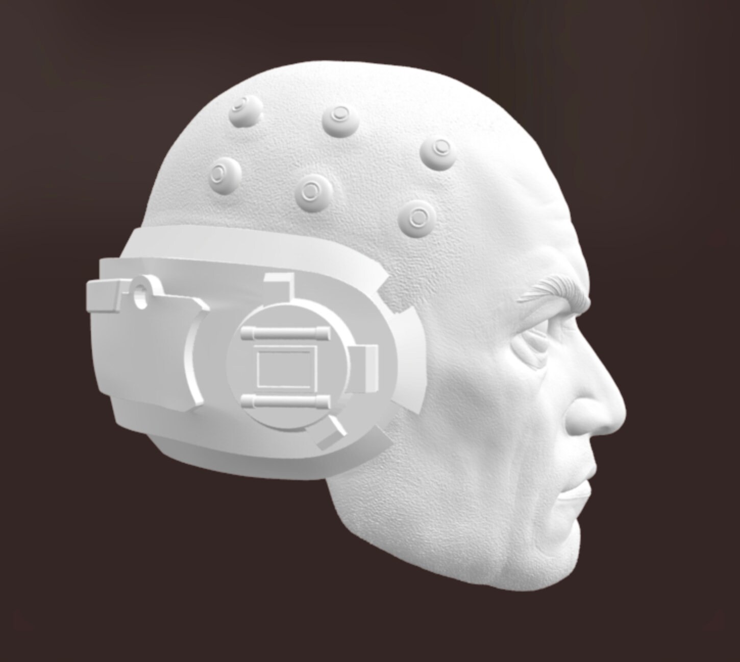Echo Star Wars Bad Batch Inspired Head Sculpt 1:12 6inch Star - Etsy