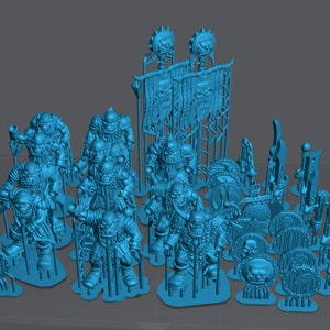 Orc Warriors Unit 28mm Modular Orc Ork Oldhammer Middlehammer - Etsy