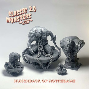 Hunchback of Notre Dame | Miniature | Heroes & Beasts | Classic Movie ...