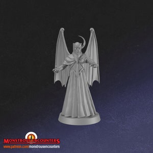 Dnd Cartoon Show Miniatures Venger Unpainted 28mm or 32mm Dungeons and ...