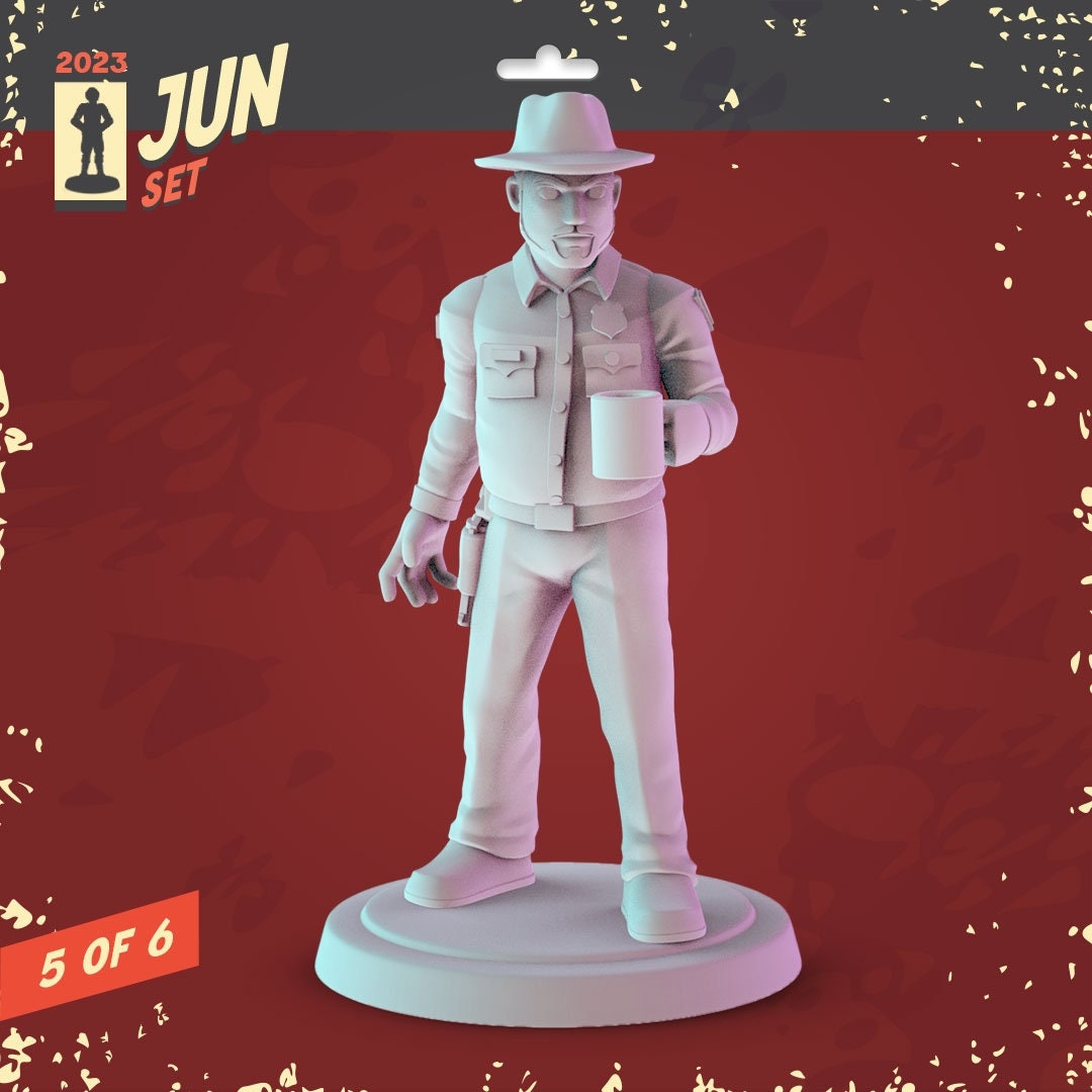Stranger Things Miniatures Set: 3D Printed Resin Dioramas (36mm Scale ...