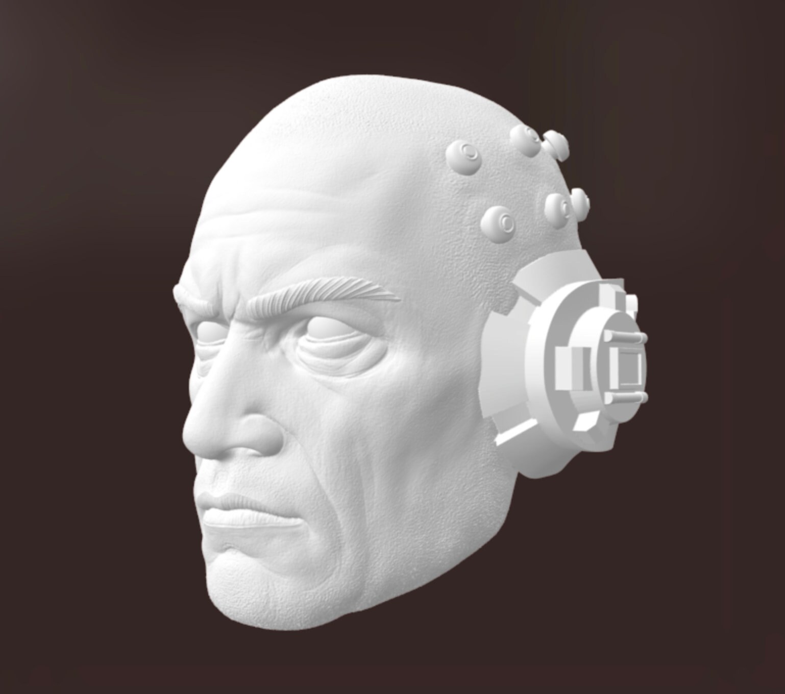 Echo Star Wars Bad Batch Inspired Head Sculpt 1:12 6inch Star - Etsy